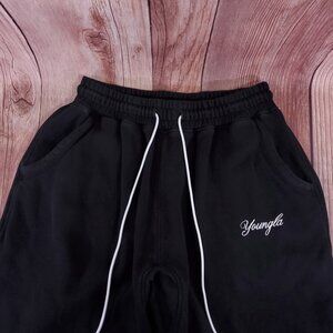 YoungLA | Pants | Youngla For Him Joggers 21 Mens Size Xl Black Workout ...